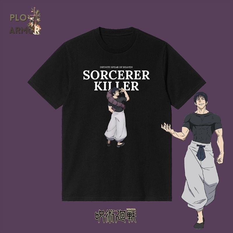 Jual PLOT ARMOR - Baju Anime Oversized | Jujutsu Kaisen Toji Fushiguro ...