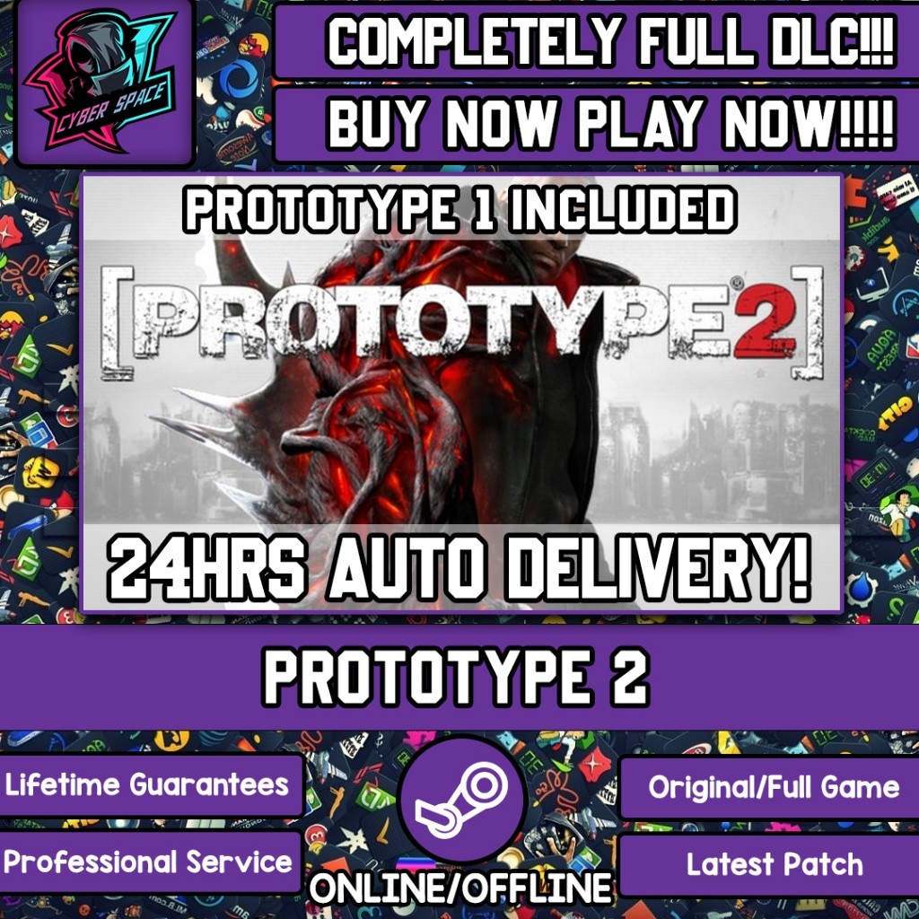 Jual Prototype 2 [Auto Delivery] [Steam Offline] [Full DLC] Cyber Space PC Game | Shopee Indonesia