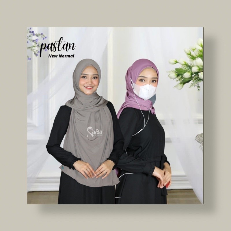 Jual PASTAN HIJAB NEW NORMAL (2 lubang Telinga Untuk Insert Masker ...