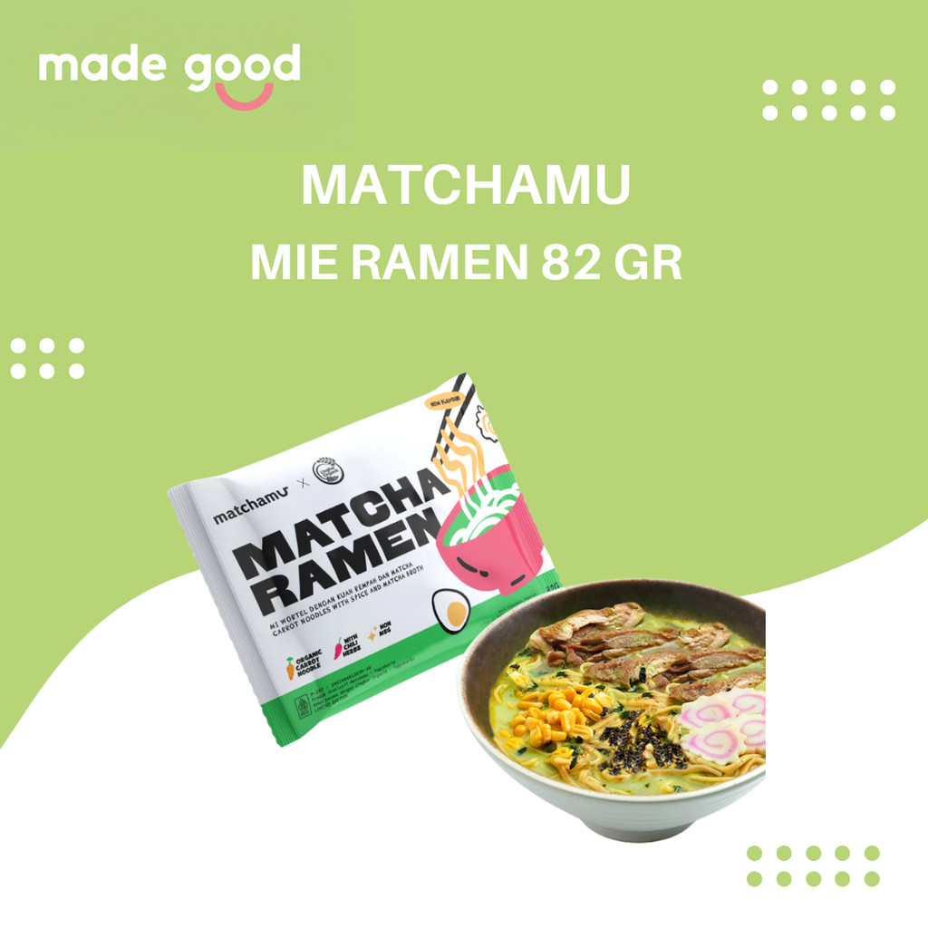 Jual Matchamu x Lingkar Organik: Matcha Ramen 82 gr | Shopee Indonesia
