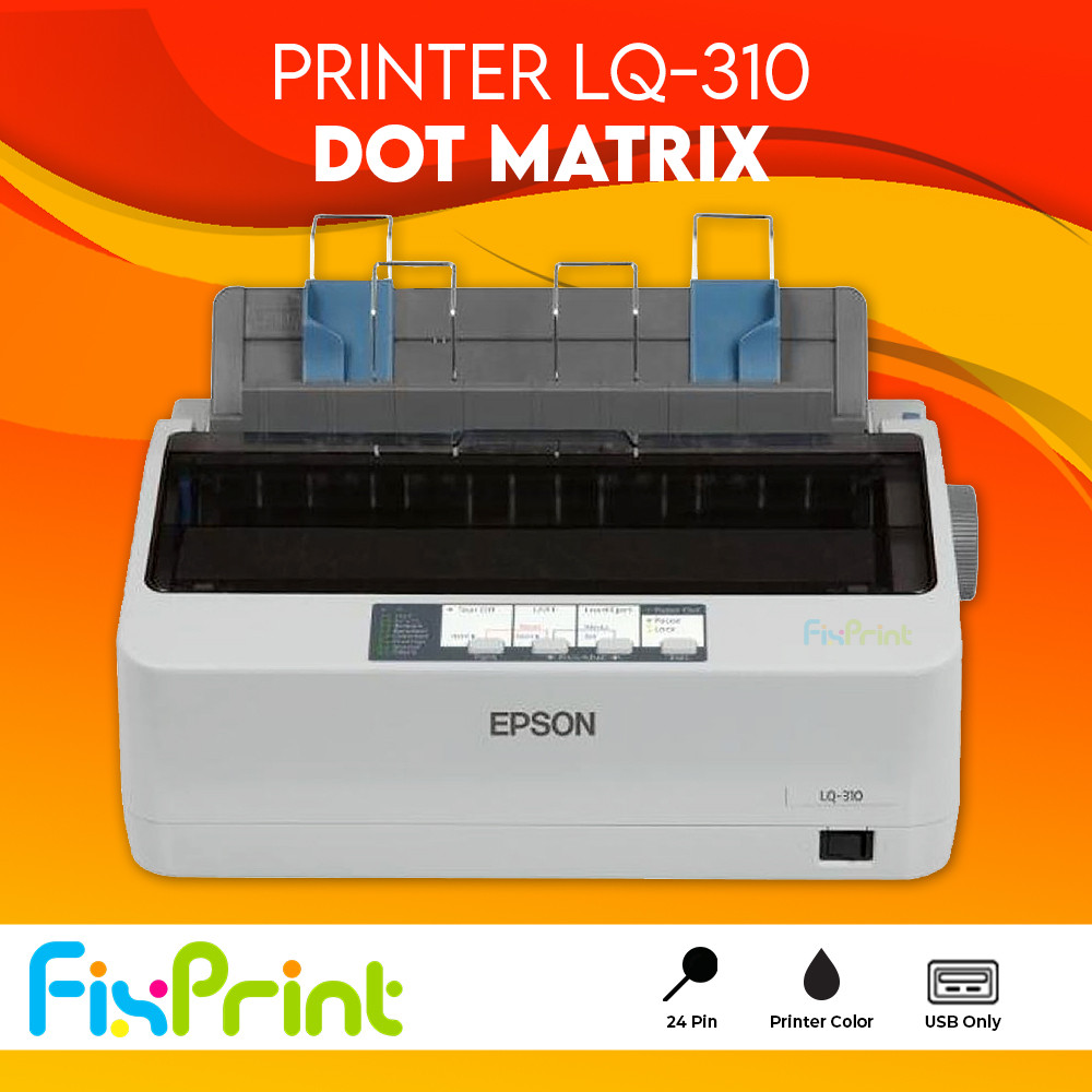 Jual Printer Epson Dot Matrix LQ310 LQ-310 New BERGARANSI RESMI LX310 ...