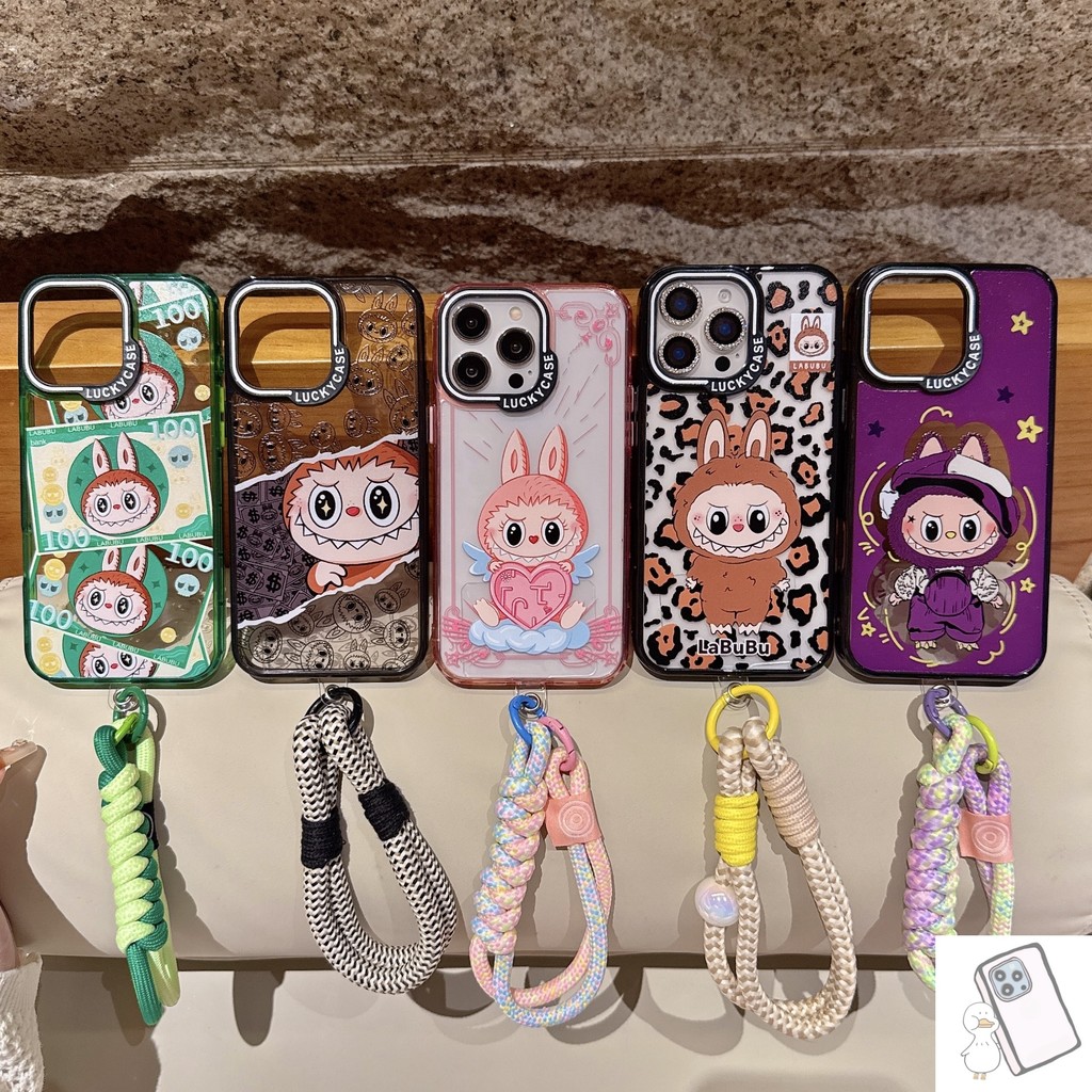 Jual LABUBU Case Fun Acrylic Casing Suitable for IPhone 16 15 14 13 12 ...