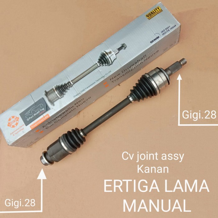 Jual Cv Join Joint Assy Drive Shaft As Roda Depan Suzuki Ertiga 2012-2017 Manual RH/LH | Shopee ...