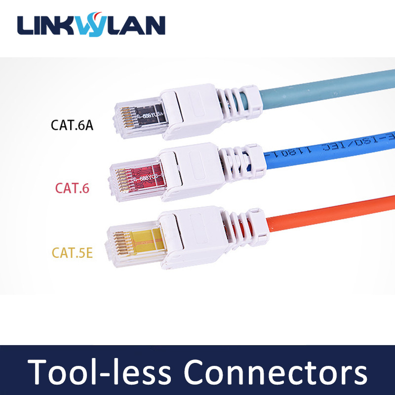 Jual Linkwylan 6A/6/5e RJ45 CAT6 UTP Field Connector Ethernet ...