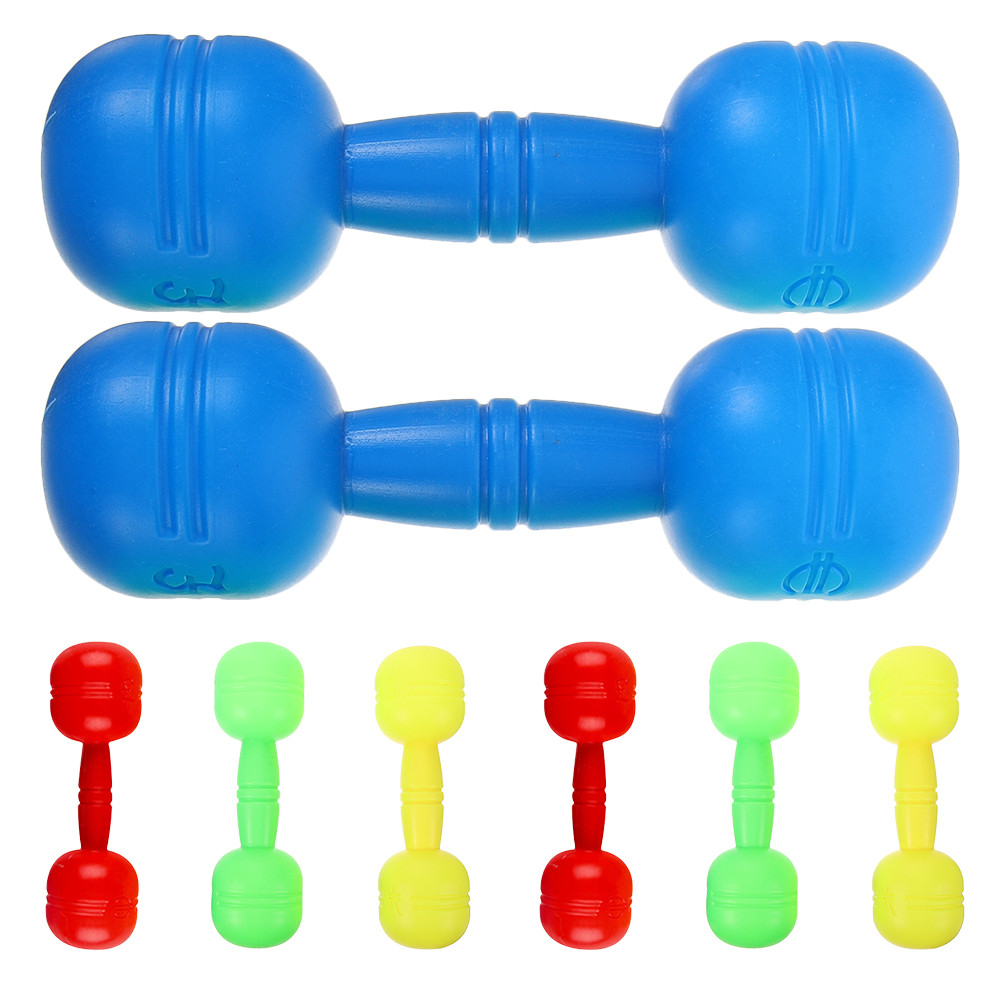 Jual 4 Pairs Children's Dumbbell Kids Workout Equipment Toddler Toy Gym ...