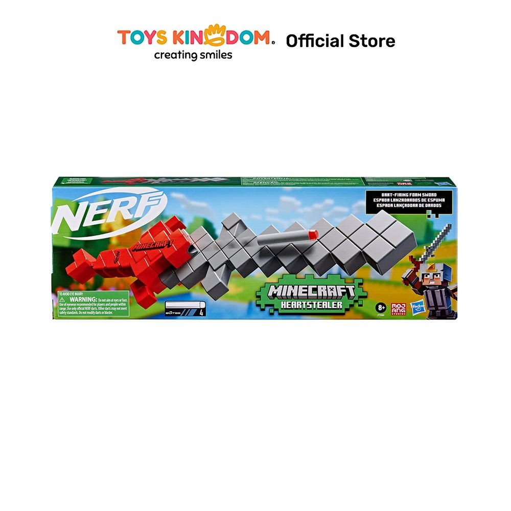 Jual Toys Kingdom Nerf Minecraft Heartstealer F7598 Toys Kids Toy ...