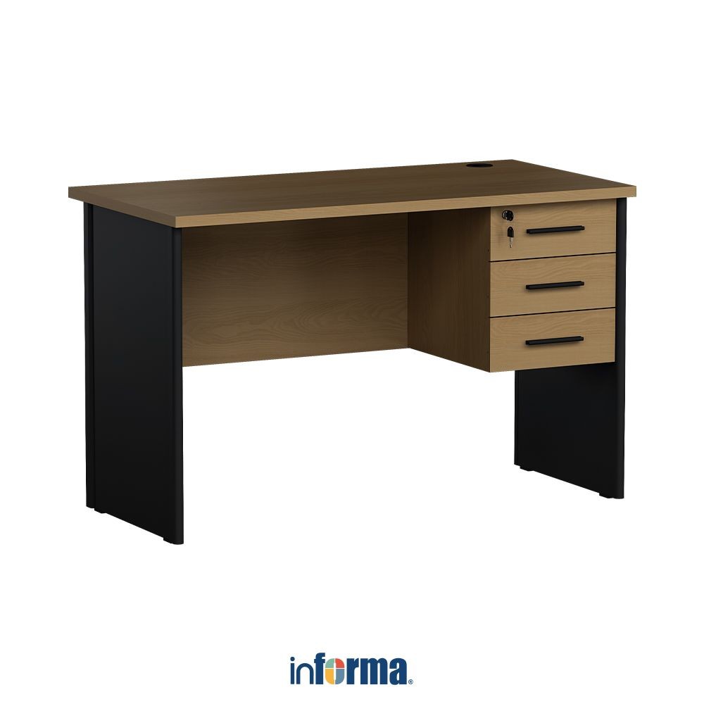 Jual Informa Haris Meja Kantor Dengan Laci Penyimpanan Office Table ...