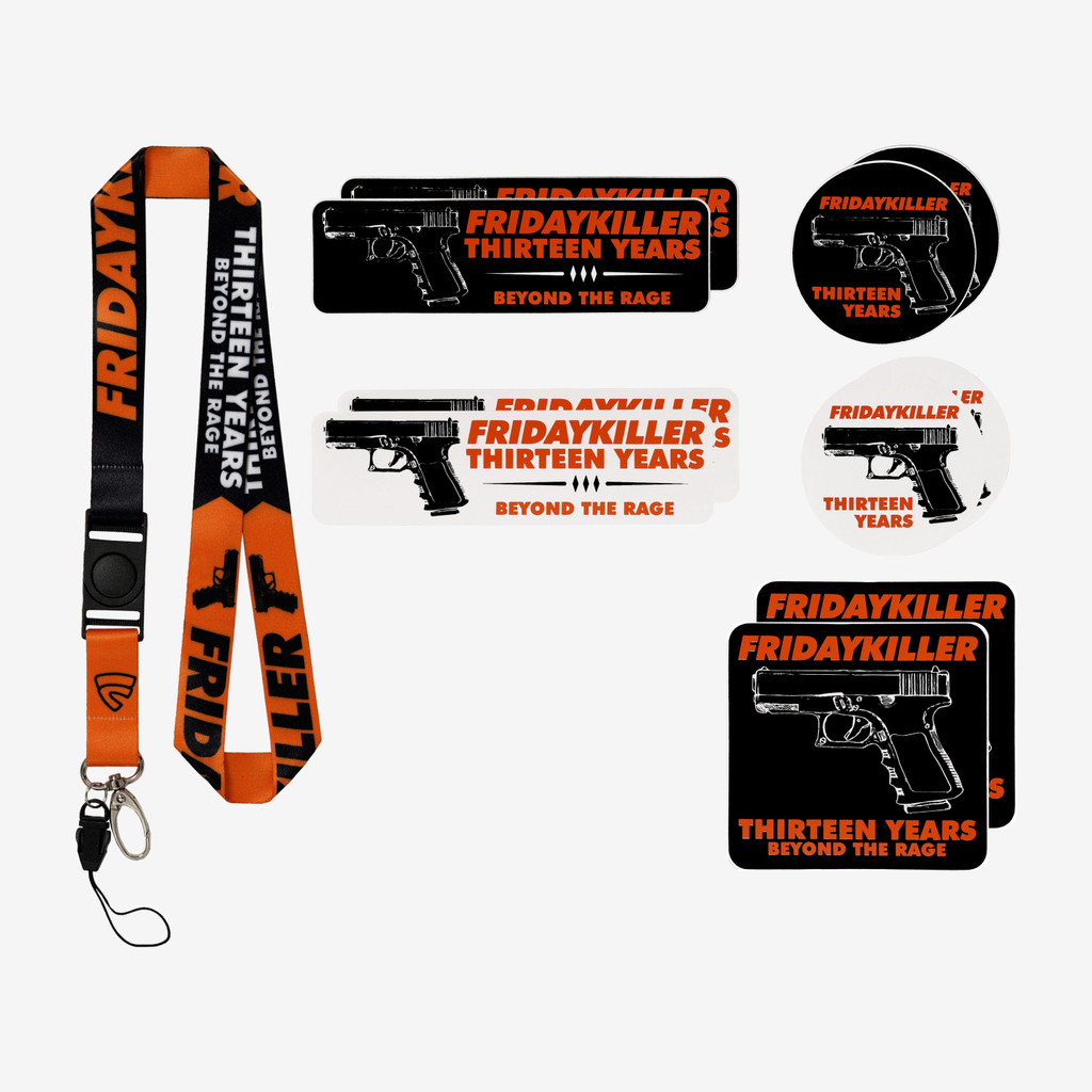 Jual LANYARD FUNBAG FRIDAY KILLER SPECIAL ANNIVERSARY | 13 YEARS FUNBAG ...