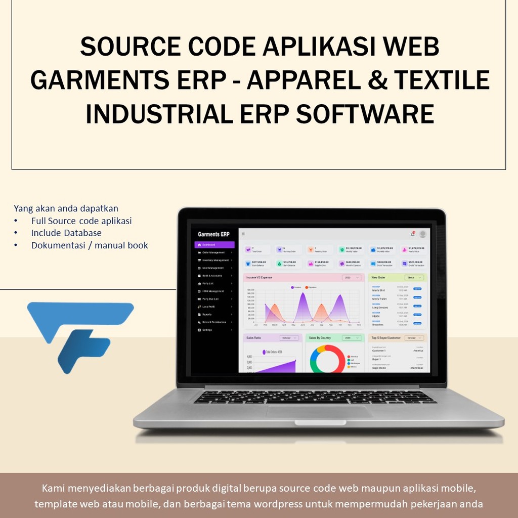 Jual SOURCE CODE APLIKASI WEB GARMENTS ERP - APPAREL & TEXTILE INDUSTRIAL ERP SOFTWARE | Shopee ...