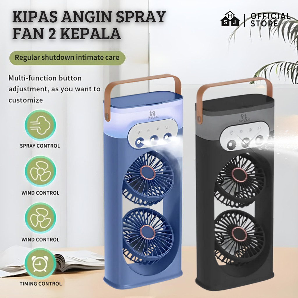 Jual Kipas Ganda Uap Semprot Myung Kipas Angin Pendingin Ruangan AC ...