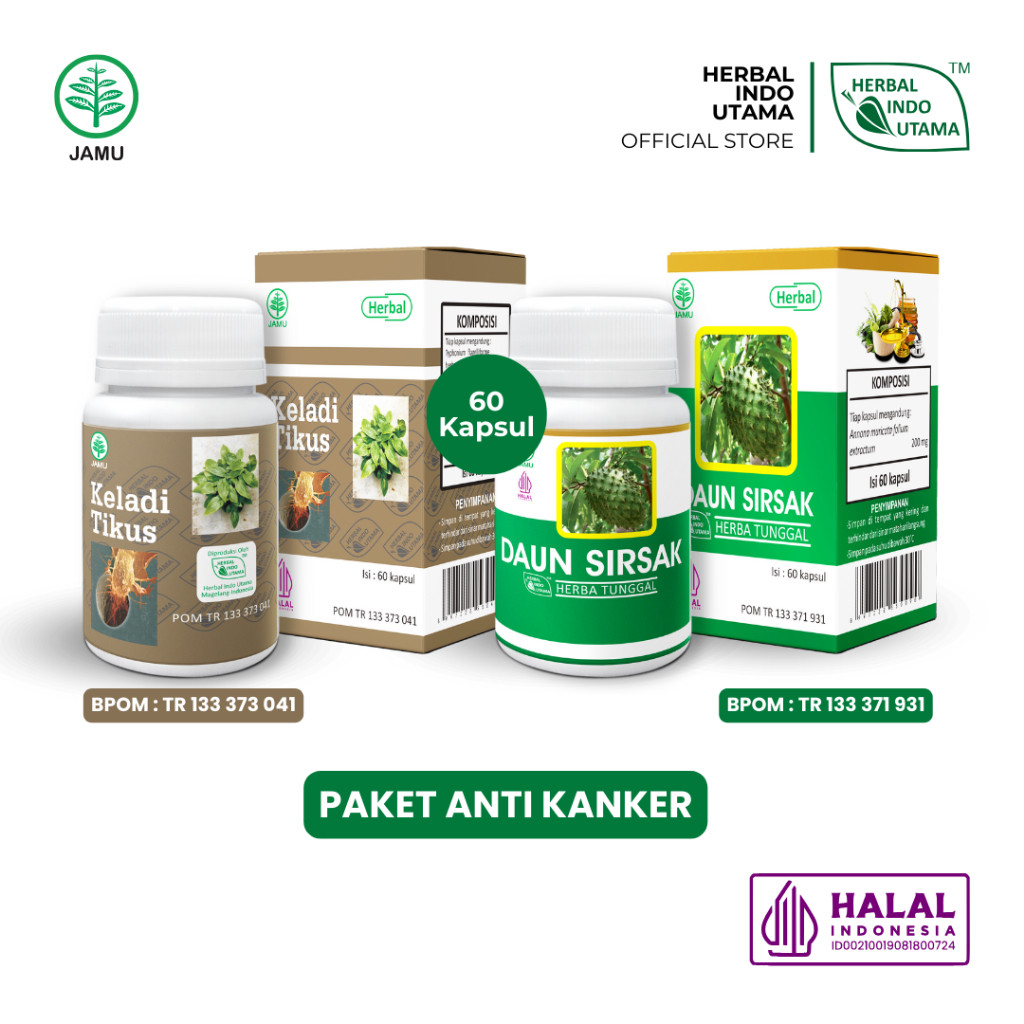 Jual Paket Murah Herbal Anti Kanker Keladi Tikus + Daun Sirsak Cegah ...
