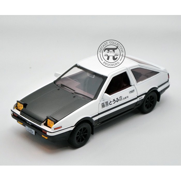 Jual Diecast MiniAuto AE86 Toyota Trueno Miniatur Initial D Skala 1:32 ...