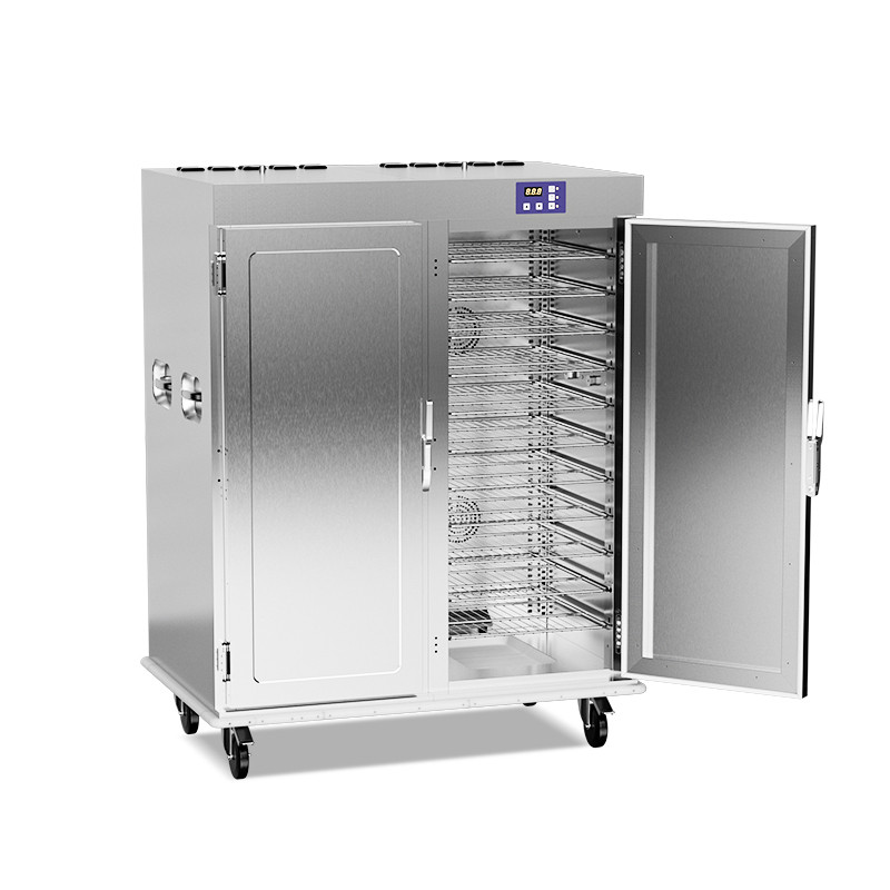 Jual Electric 2 Door Heating Circulation Diner Heating Cabinet Large ...