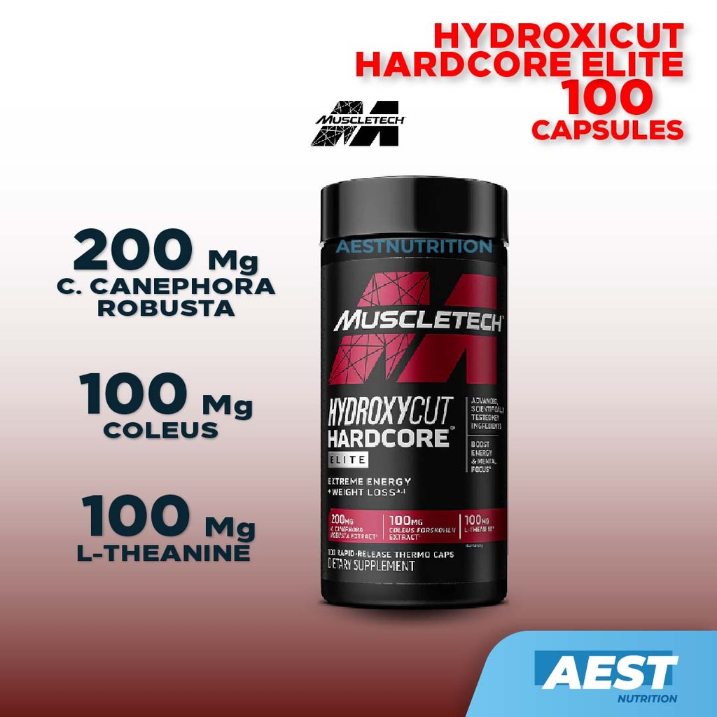 Jual Muscletech Hydroxycut 100 Capsul Fat Burner | Shopee Indonesia