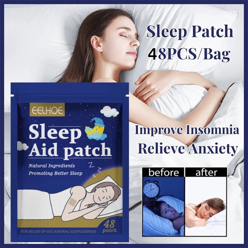 Jual 48pcs Sleep Patch Bantu Tidur Body Relaxing Help Sleeping Patch | Shopee Indonesia