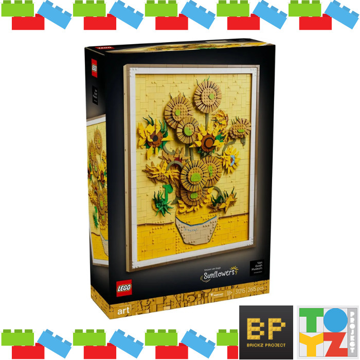 Jual Lego 31215 Art - Vincent van Gogh – Sunflowers | Shopee Indonesia