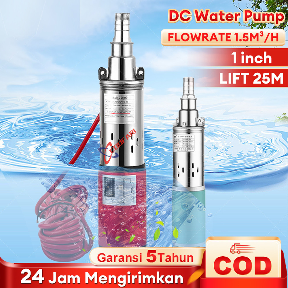 Jual Pompa Air Tenaga Surya DC Pompa Sumur Dalam Pompa Irigasi Taman ...