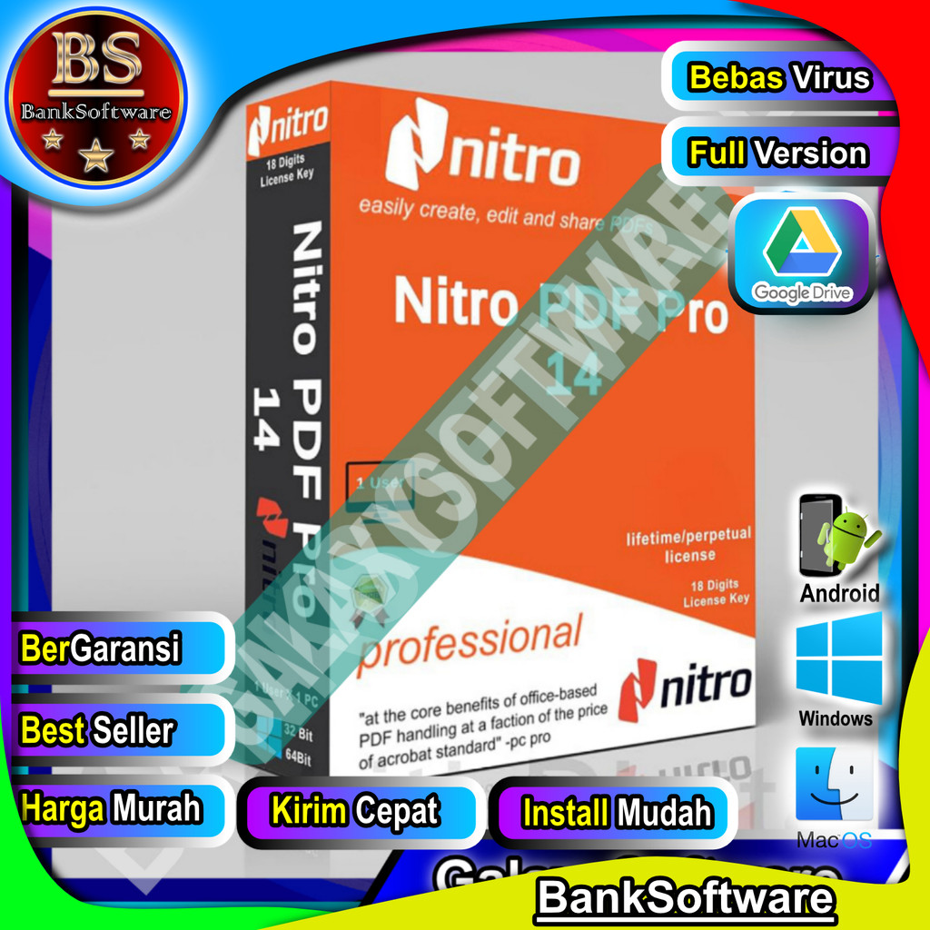 Jual Nitro PDF Pro 14.36.1 2025 Enterprise Mac | Windows Full Version - Bank Software | Shopee ...