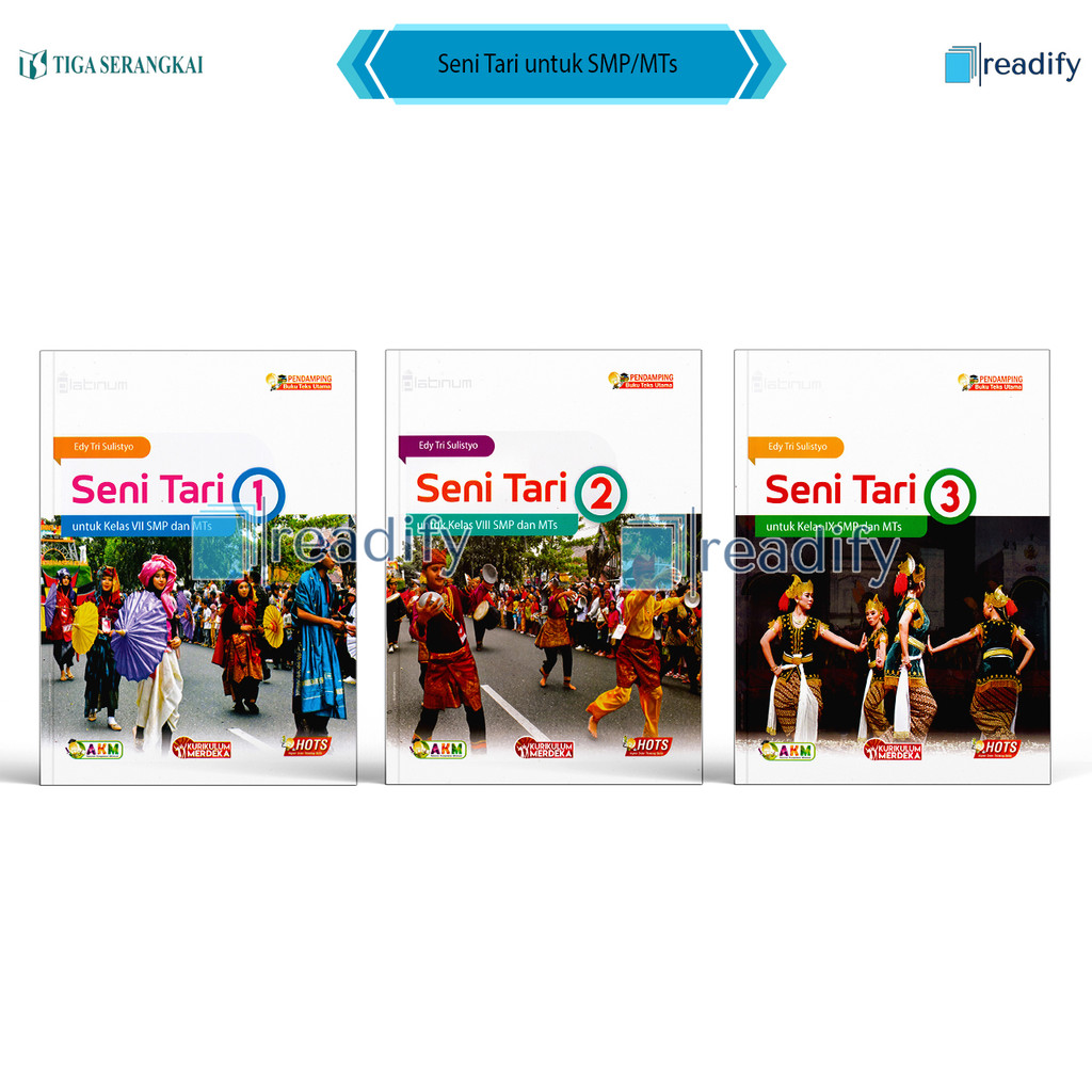 Jual Platinum Seni Tari Kelas 7 8 9 SMP/MTs Tiga Serangkai Kurikulum Merdeka Revisi Terbaru ...