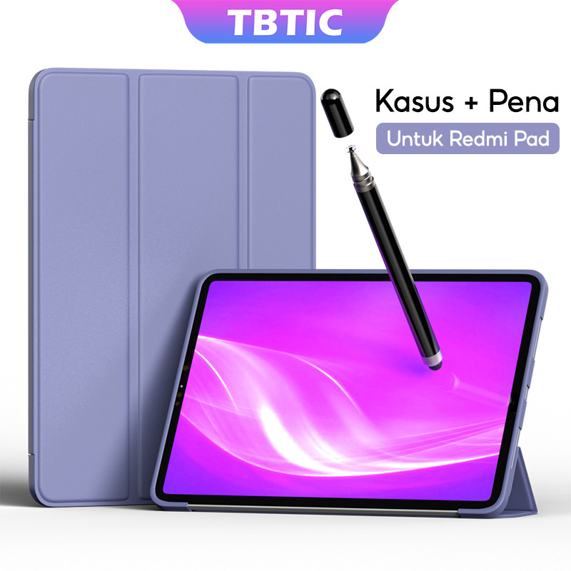 Jual TBTIC Stylus+Case Untuk Redmi Pad SE 11 incih Case Kulit Flip ...