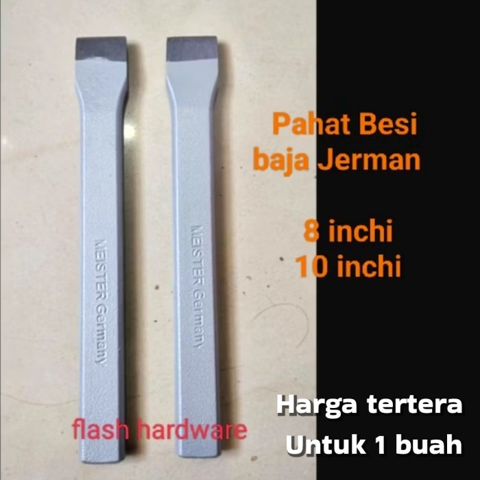 Jual Pahat betel besi baja beton Meister jerman germany 8 inch dan 10 ...
