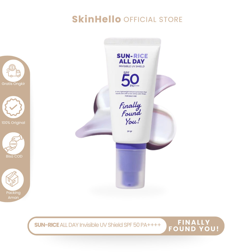 Jual SKINHELLO - Finally Found You! SUN-RICE ALL DAY Invisible UV ...