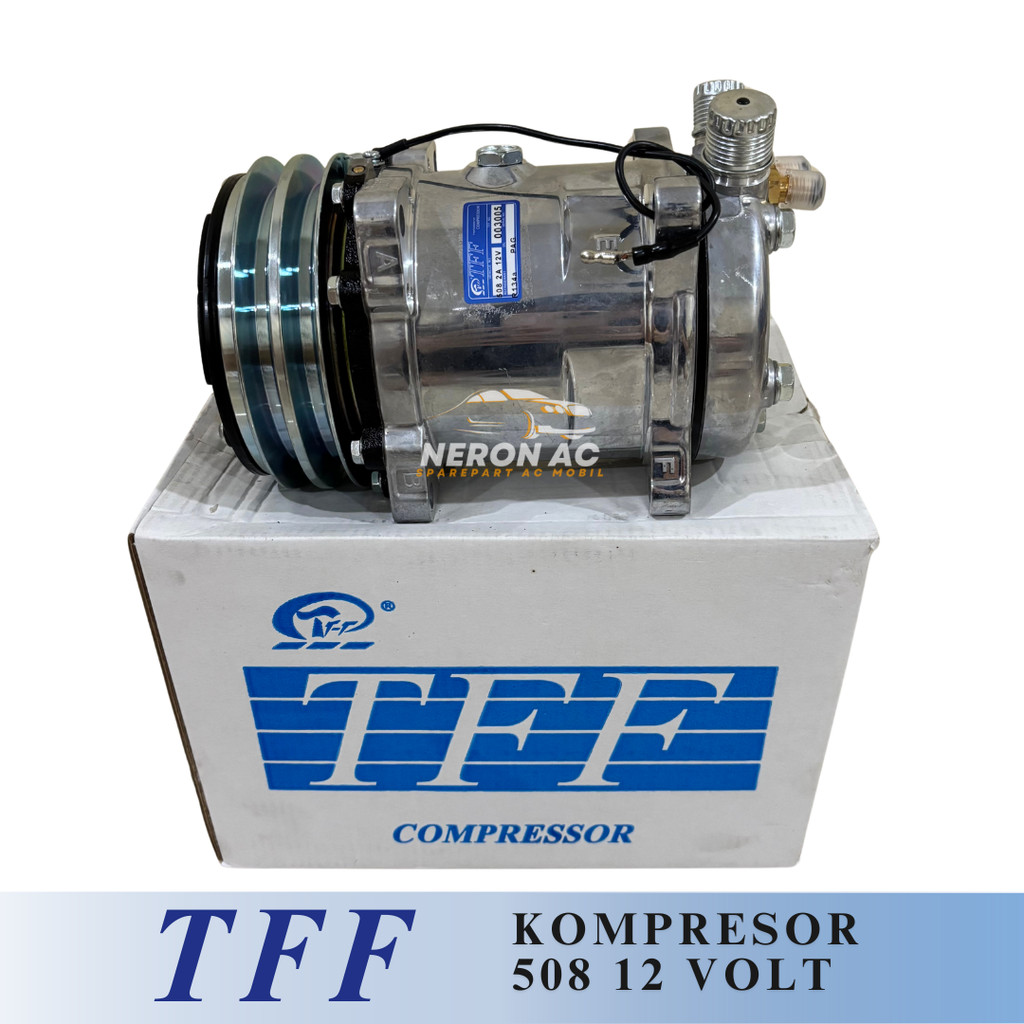 Jual COMPRESSOR KOMPRESOR AC SANDEN 508 SD508 12V 12 VOLT TFF | Shopee ...