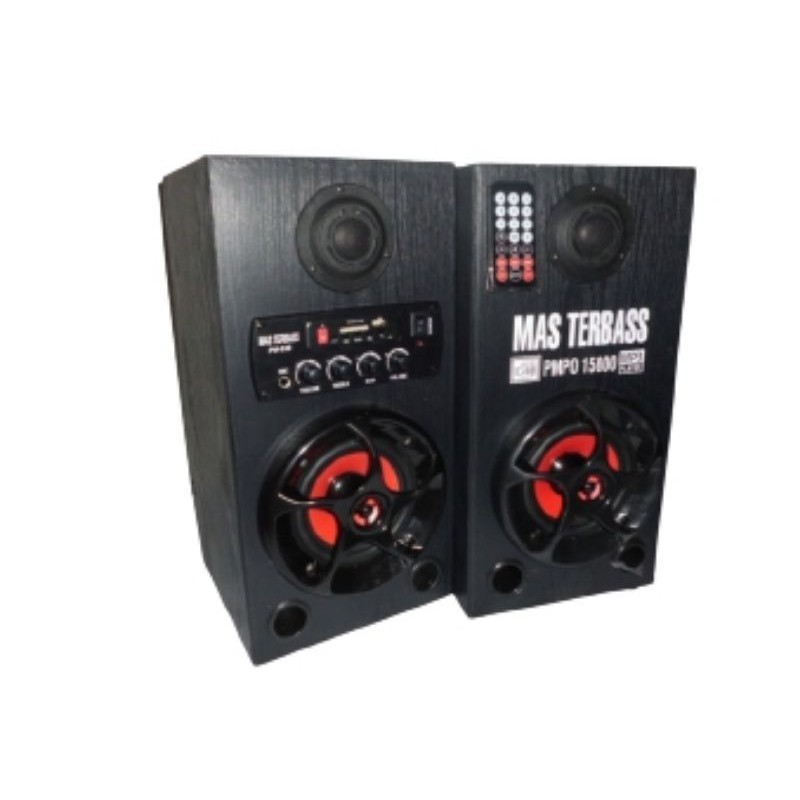 Jual Speaker Active Mas Terbass MB-538 USB+MP3+Bluetooth | Shopee Indonesia