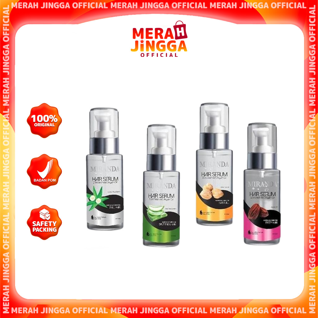 Jual Miranda Hair Serum (Serum Rambut) 100ml Series | Merah Jingga ...