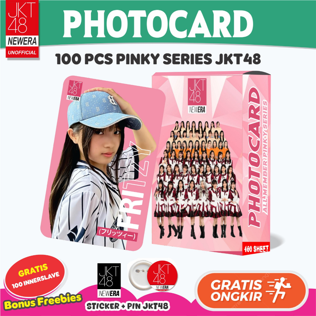 Jual Koleksi Foto Photocard All Member JKT48 100 Pcs Pinky Edition Bonus Innersleeve COD | PC ...