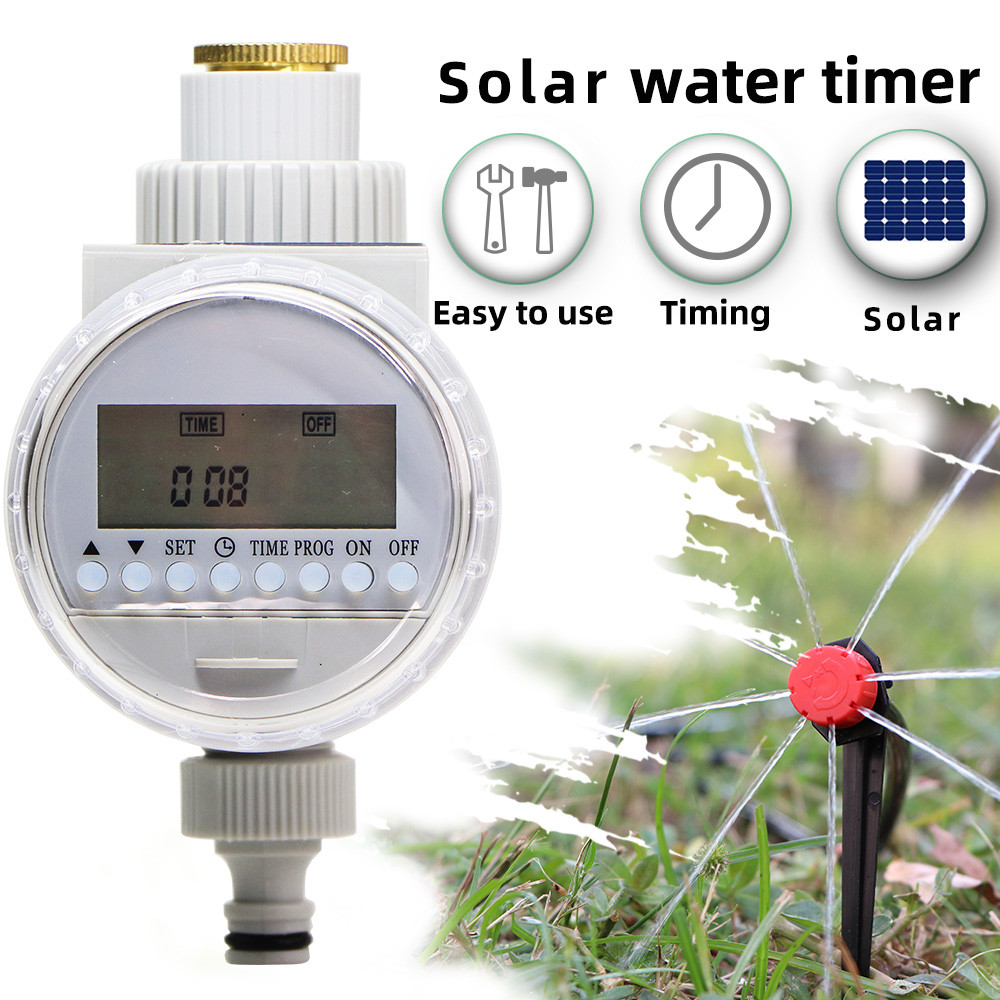 Jual Hot Products Solar Battery Powered Water Timer Drip Watering ...