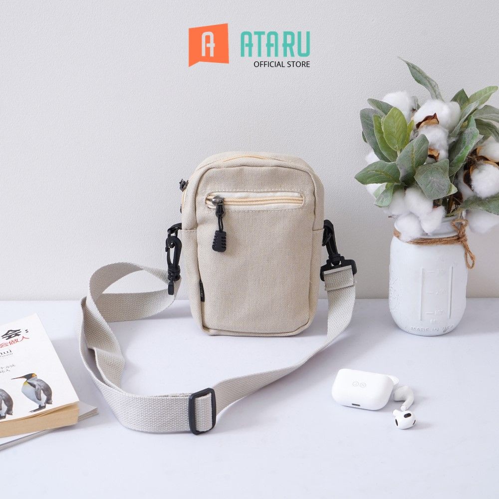 Jual Ataru Tas Selempang Pria - Ivory Sling Bag Stylish Tas Crossbody ...