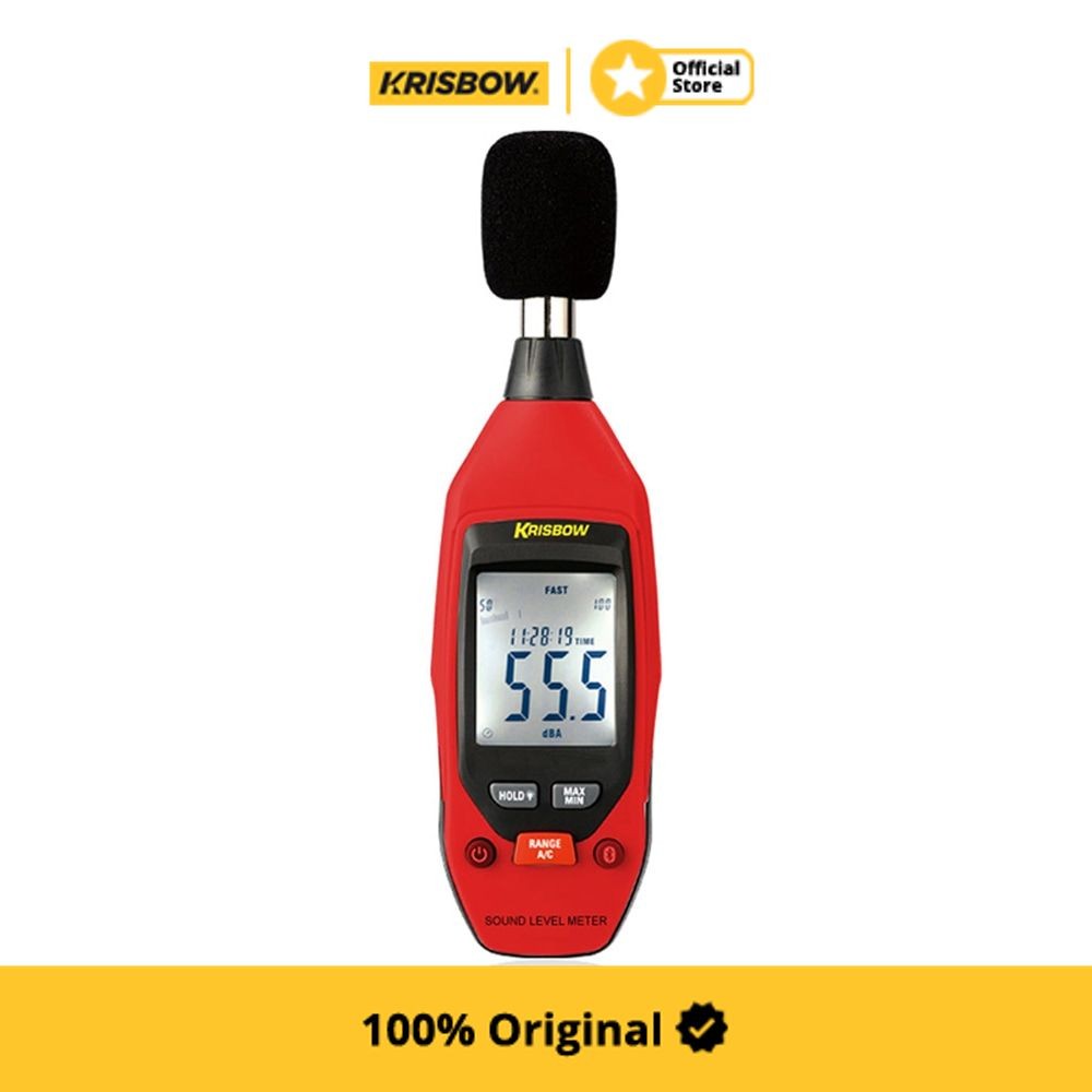 Jual Krisbow Sound Meter Digital 35-130 Db | Shopee Indonesia