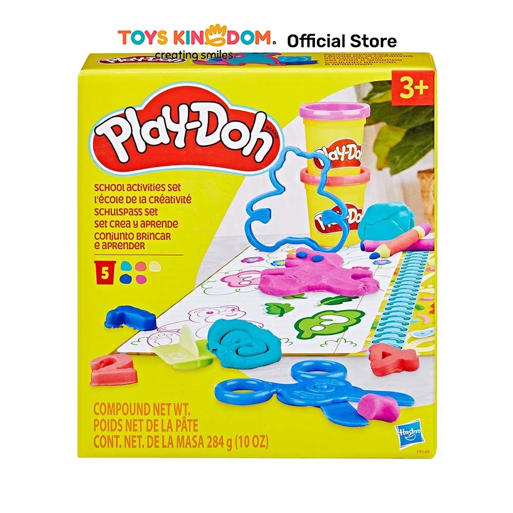 Jual Toys Kingdom Play Doh Set School Activities F9144 Toys Kids Toy ...