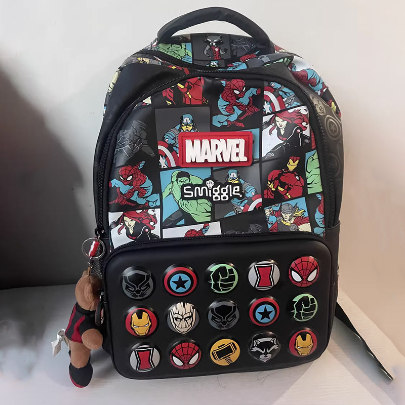 Jual Marvel Smiggle School Bag Superhero Boys Backpack Iron Man ...