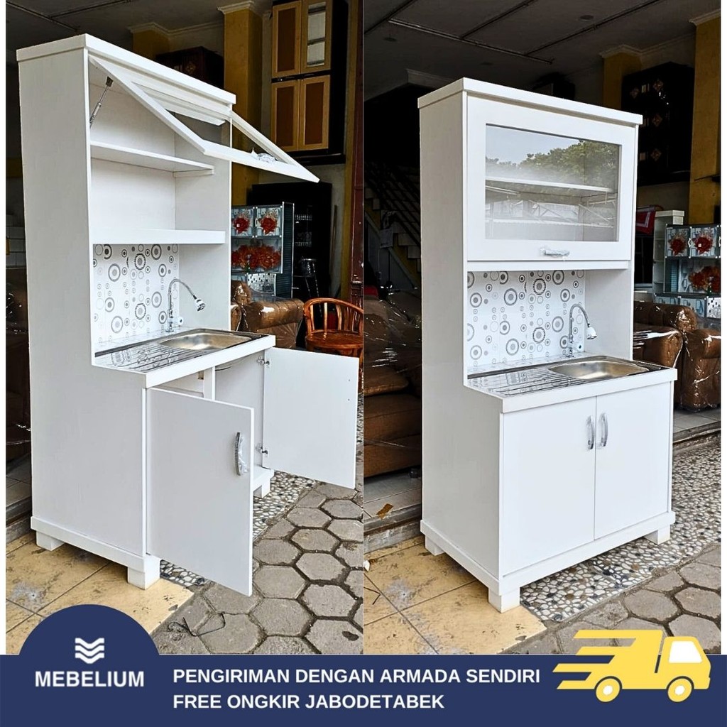 Jual [ORIGINAL] Lemari Dapur Wastafel SInk 2 Pintu | Lemari Sayur Rak ...