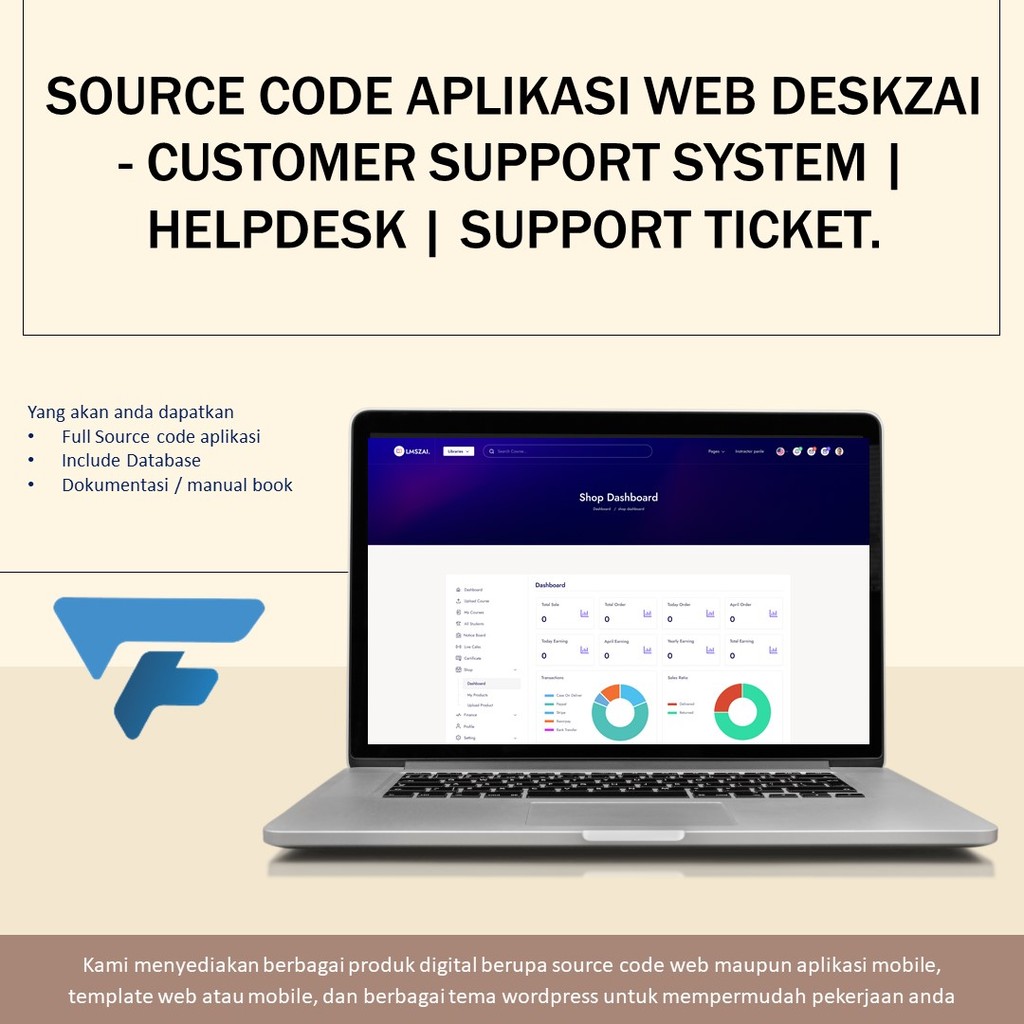 Jual SOURCE CODE APLIKASI WEB DESKZAI - CUSTOMER SUPPORT SYSTEM ...