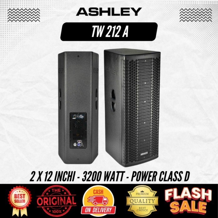Jual Speaker Aktif Ashley Tw 212A Produk Asli Original Produk Asli ...