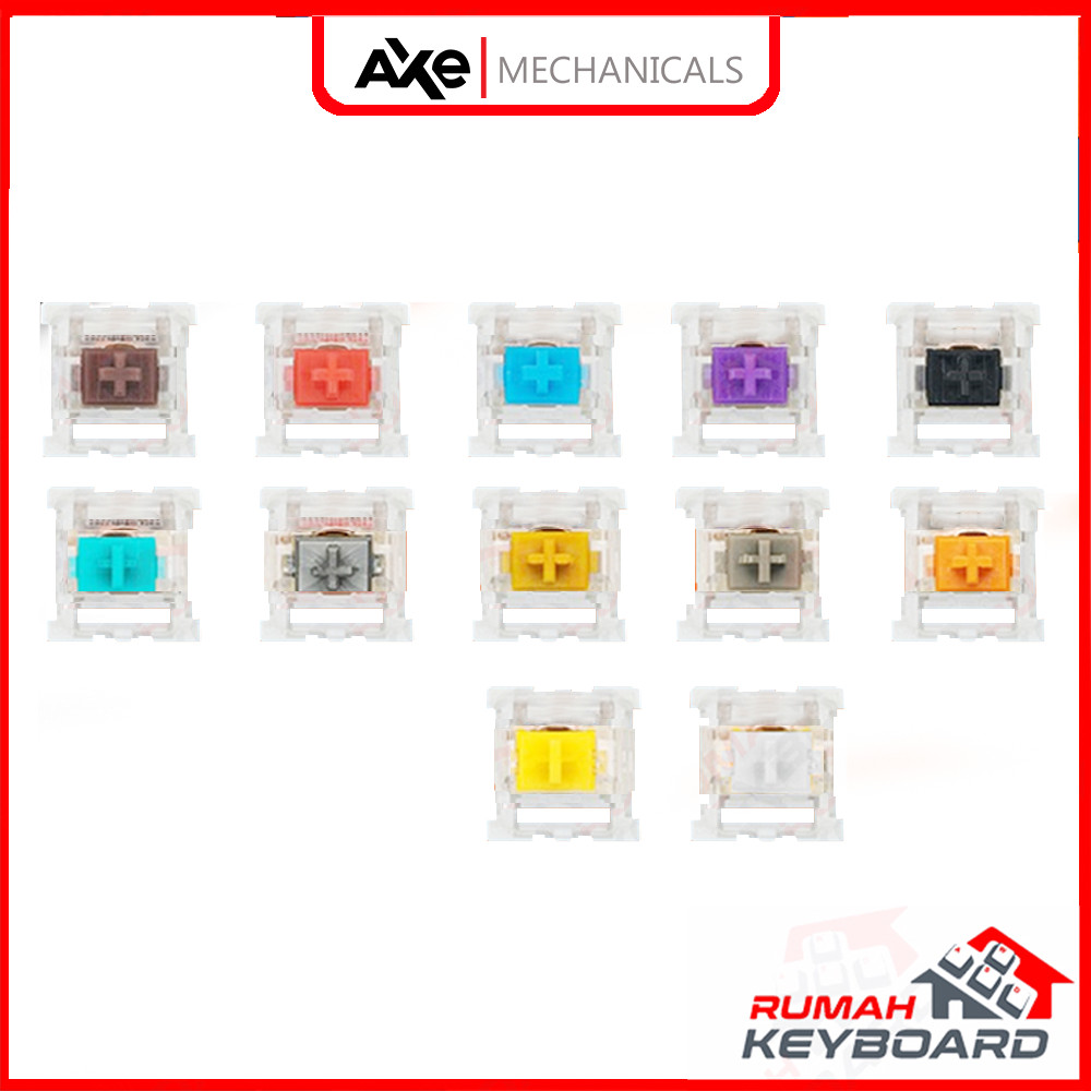 Jual AXE MECHANICALS - Mix Switch - SMD - RGB - See Through ...