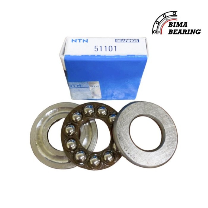 Jual Thrust Bearing 51101 NTN JAPAN Laher 12X26X9 Ori | Shopee Indonesia