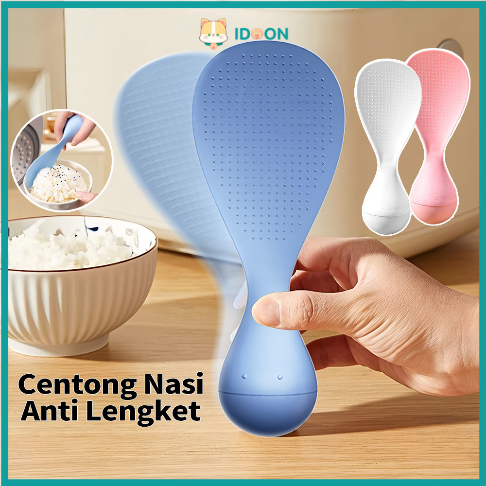 Jual IDOON Sendok Nasi Anti Lengket Food Grade Rice Spoon Non-Stick ...