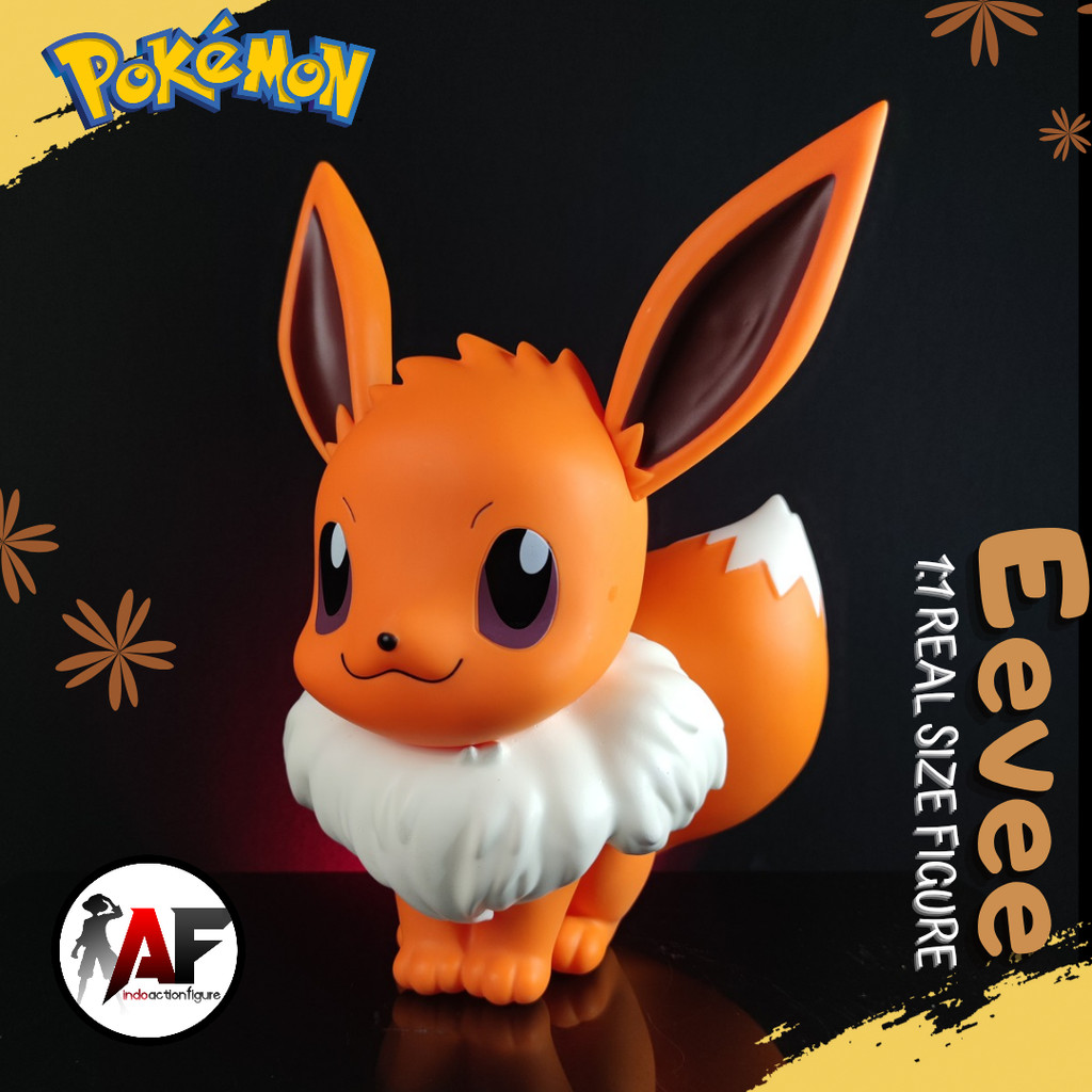 Jual BIG SIZE! Statue Pokemon Eevee 1:1 Real Life Size | Shopee Indonesia