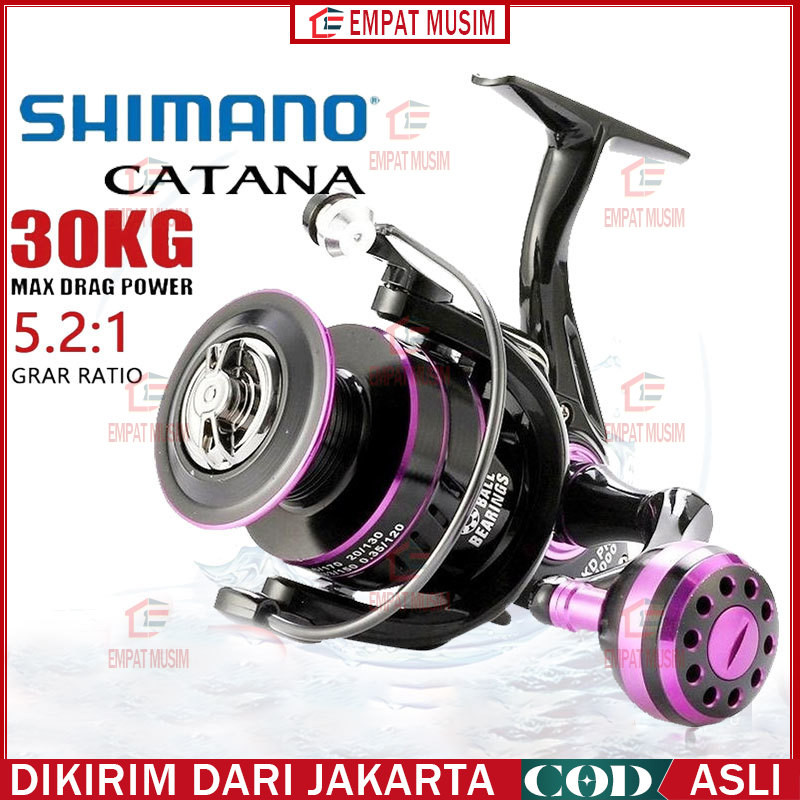Jual reel spinning saltwater KD 1000 – 7000 Metal Body Handle Spool ...