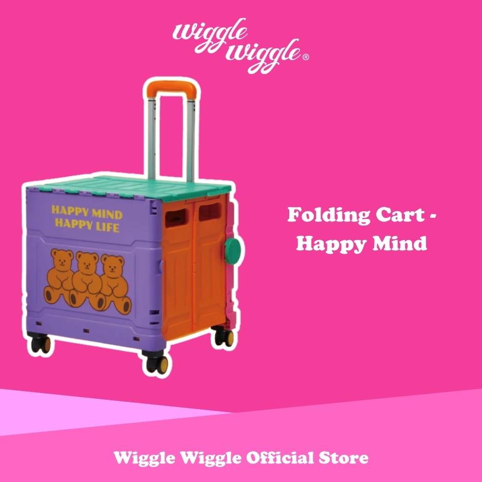 Jual Wiggle Wiggle Folding Cart - Happy Mind Keranjang Kranjang Lipat ...