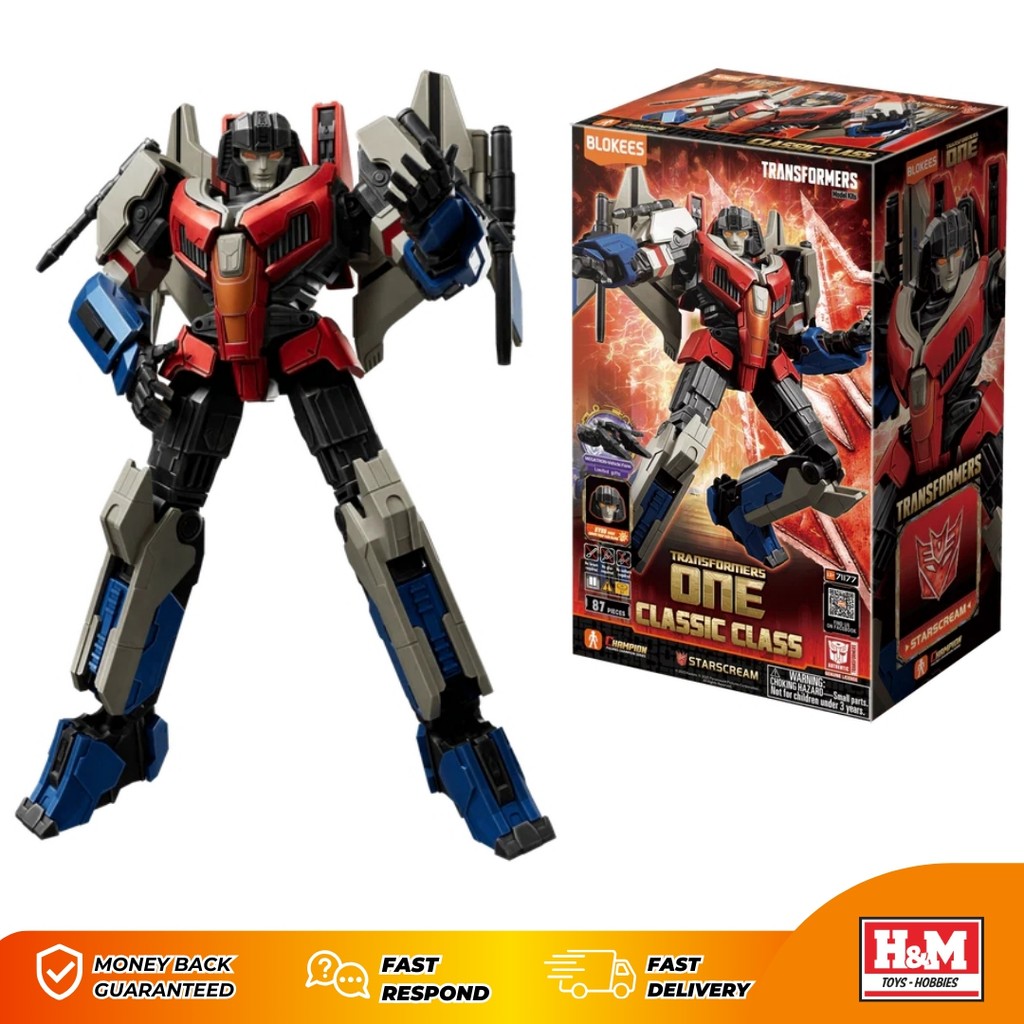 Jual Transformers Classic Class 16 Transformers One Starscream - CC-16 ...