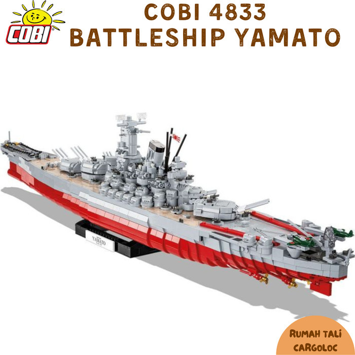Jual COBI 4833 BATTLESHIP YAMATO | Shopee Indonesia