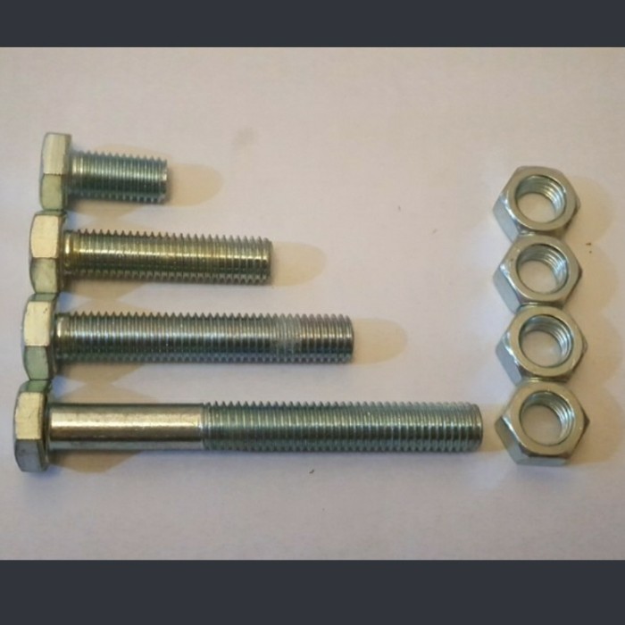 Jual JBS99 baut mur galvanis . m20 x 55 hexgonal besi galvanis (5PCS ...