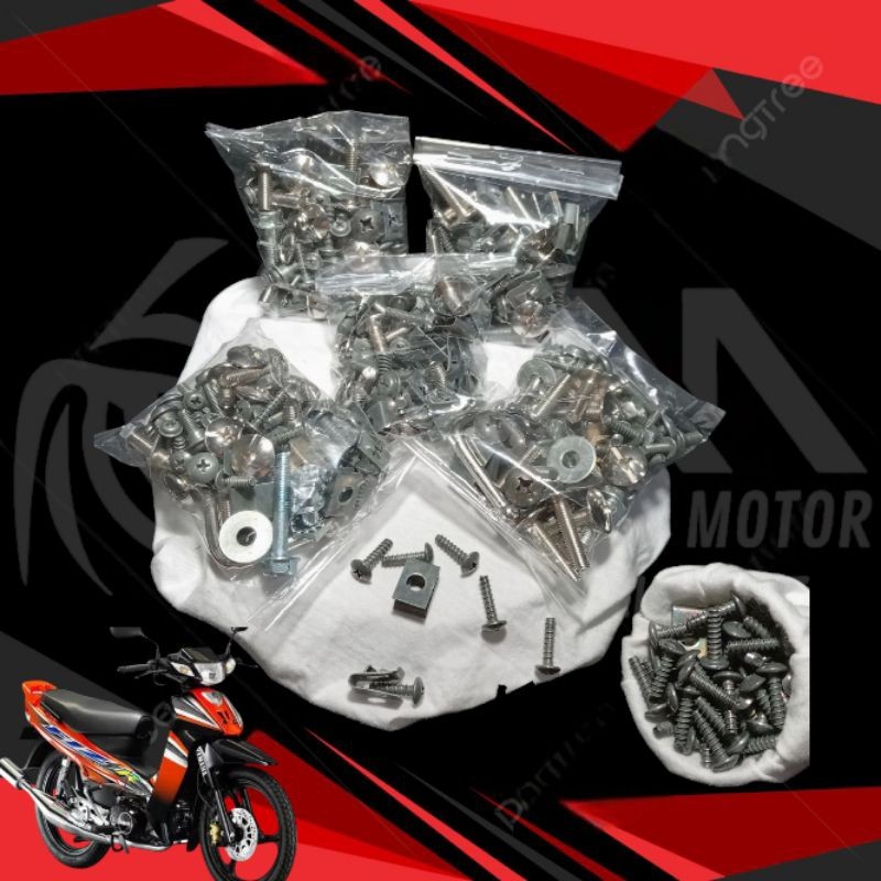 Jual Baut full body motor Fizr - F1zr / Baut Full Body Yamaha poswan ...