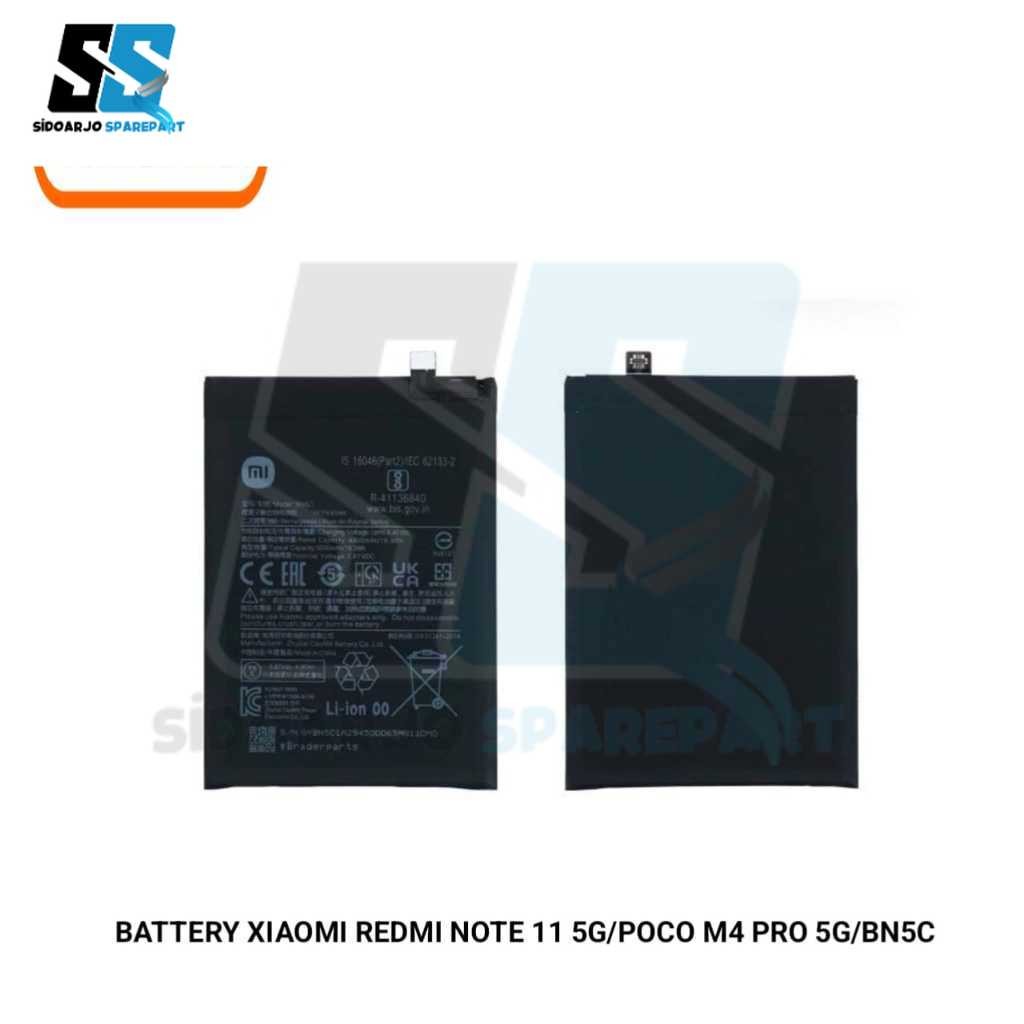 Jual BATERAI BATT XIAOMI REDMI NOTE 11 5G/POCO M4 PRO 5G/ BN5C ORIGINAL ...