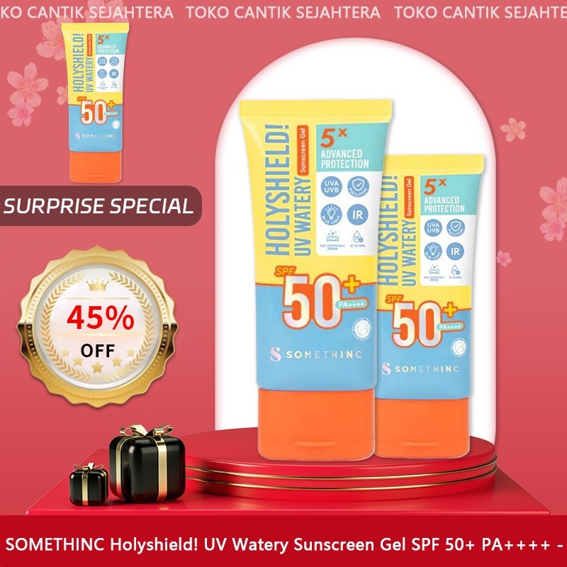 Jual 【Special offer】SOMETHINC Holyshield! UV Watery Sunscreen Gel SPF 50+ PA++++ Acne-prone Skin ...